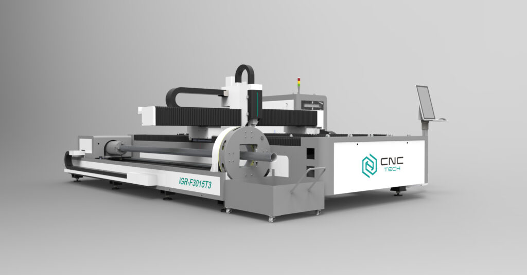 Fiber Laser Combination Cutter GR-FT - CNC Tech